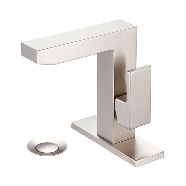 Pioneer Industries MOD Rectangular Single-Handle Bathroom Faucet ...