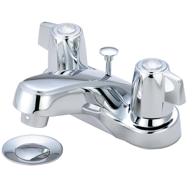 Olympia Faucets Elite 2-Handle Bathroom Faucet - Polished Chrome L-7290 ...