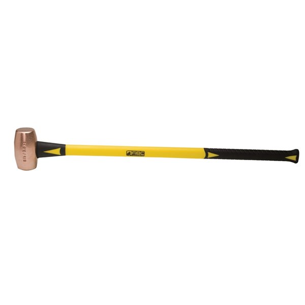 Masse ABC Hammers renforcé d'acier à manche en fibre de verre, 8 lb ...