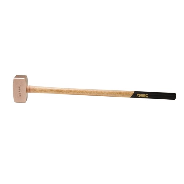 Masse ABC Hammers renforcé d'acier à manche en noyer, 10 lb ABC10BZW | RONA