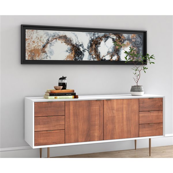 Gild Design House Wall Art Decor Divergent - 20-in x 2-in x 75-in 01 ...