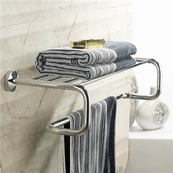 Nameeks General Hotel Wall Mounted Train Racks for Towels in Chrome ...