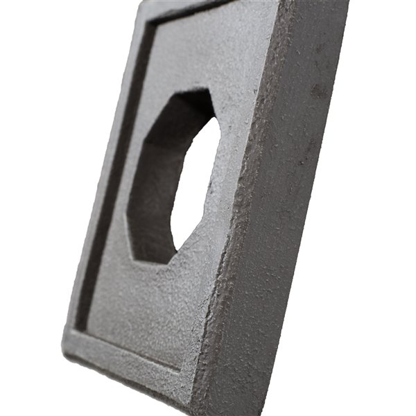 Quality Stone Stacked Stone Fixture Trim - Grey Blend NFIX-G | RONA