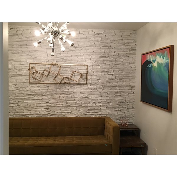 Quality Stone Stacked Stone - Right Corners - Simply White - 4-Pack ...