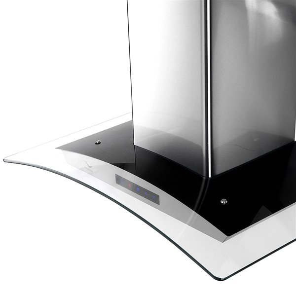 Streamline Ducted Wall-Mount Kitchen Range Hood/LED Panel - 30-in ...