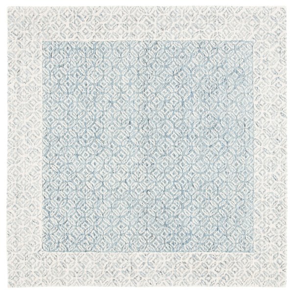 Safavieh Abstract Square Area Rug - Handcrafted - 6-ft x 6-ft - Blue ...