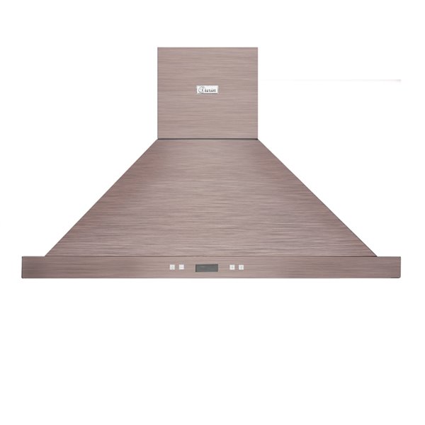 Turin Casino Wall Mounted Range Hood - 30-in - Bronze TU004Z-W30E | RONA