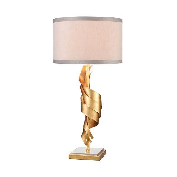ELK Home Shake It Off Table Lamp - Gold/Polished Nickel D4499 | RONA