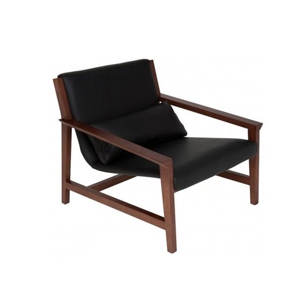 Plata Import Bibi Lounge Chair - Black D07 | RONA