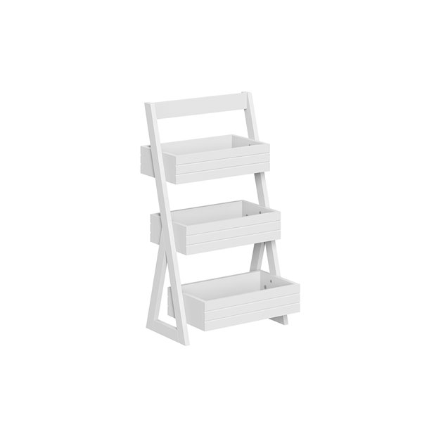 RiverRidge Home 3-Shelf Storage Caddy - White 06-144 | RONA