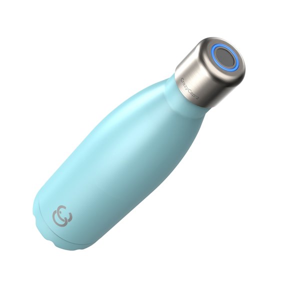 CRAZY CAP CrazyCap Bottle with UV Water Purifier - 500-ml - Cyan | RONA