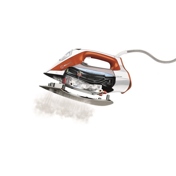 Reliable Corporation Velocity Compact Steam Iron - White/Orange 160IR ...