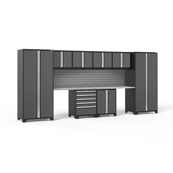 NewAge Products Pro Series Cabinet - Steel and Stainless Steel - 5 ...