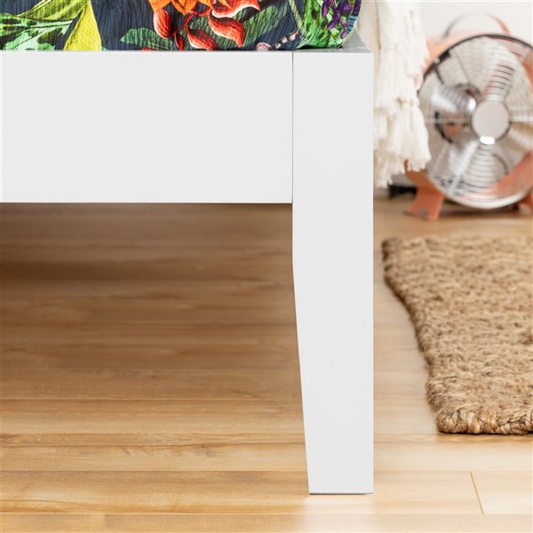 Base de lit simple Vito de South Shore Furniture, blanc 12473 | RONA