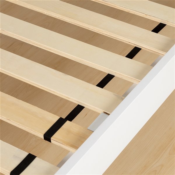 Base de lit simple Vito de South Shore Furniture, blanc 12473 | RONA