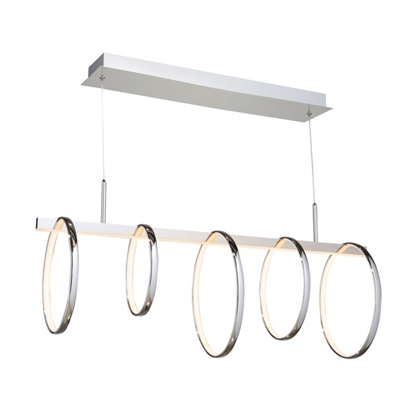 Artcraft Lighting Trapeze LED Island Light SC13265CH | RONA