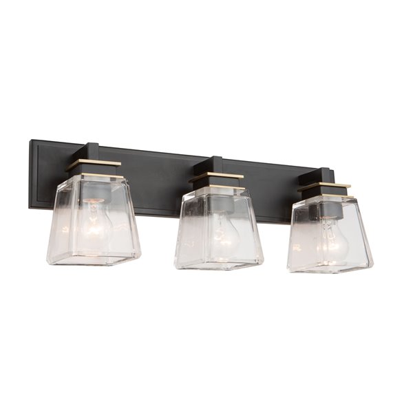 Artcraft Lighting Eastwood 3-Light Wall Light - Black AC11613VB | RONA