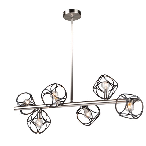 Artcraft Lighting Sorrento 6-Light Island Light AC11567NB | RONA