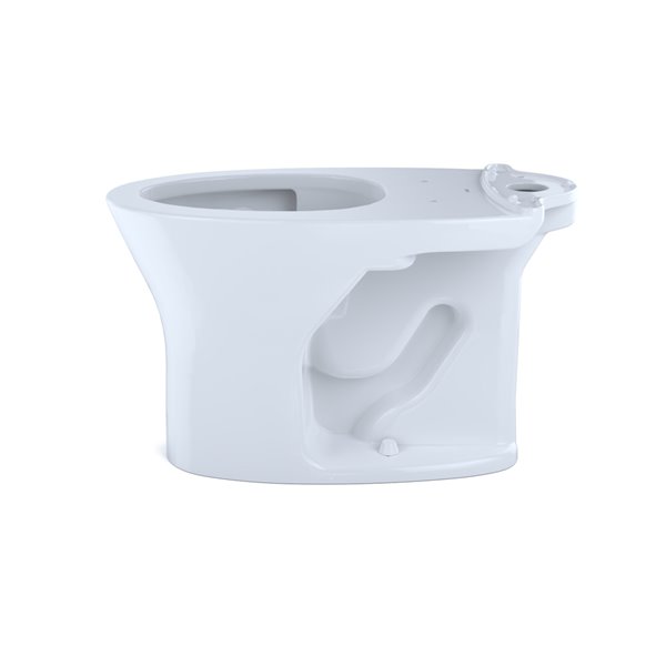 TOTO Drake Dual Flush Elongated Universal Height Toilet Bowl - Cotton ...