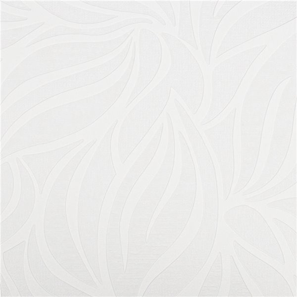 Graham & Brown Paintables Vinyl Paintable Textured Leaf Wallpaper ...