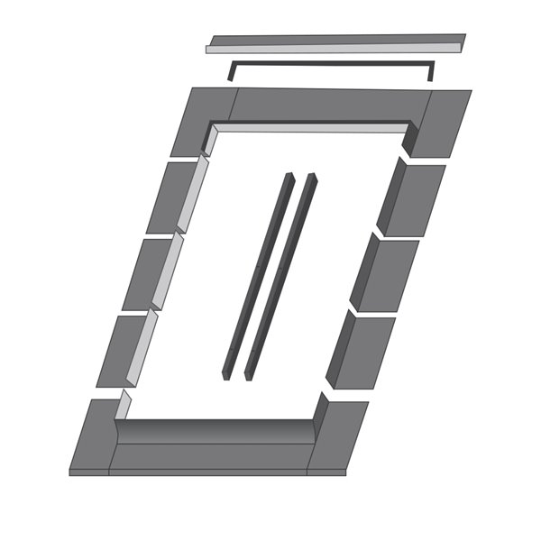 FAKRO ELN Step Flashing for Roof Window Model FTP 07 FAELN07 | RONA