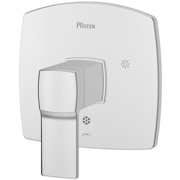 Pfister Deckard 1-Handle Tub/Shower Valve Trim - Polished Chrome ...