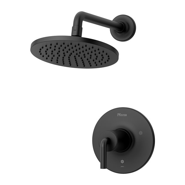 Pfister Tenet 1-Handle Shower Only Trim - Matte Black LG897TNTB | RONA