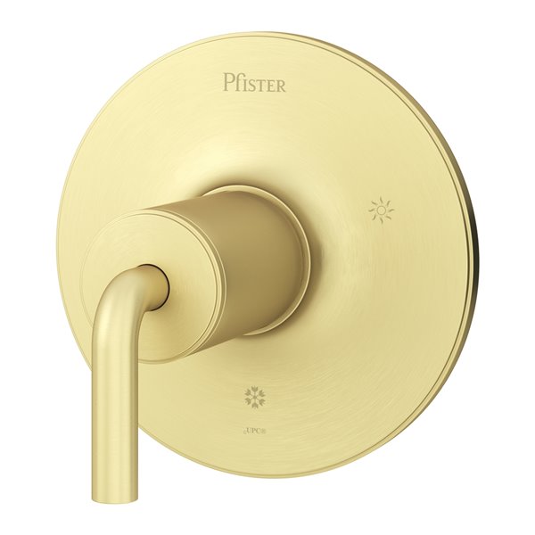 Pfister Tenet 1-Handle Tub/Shower Valve Trim - Brushed Gold R891TNTBG ...