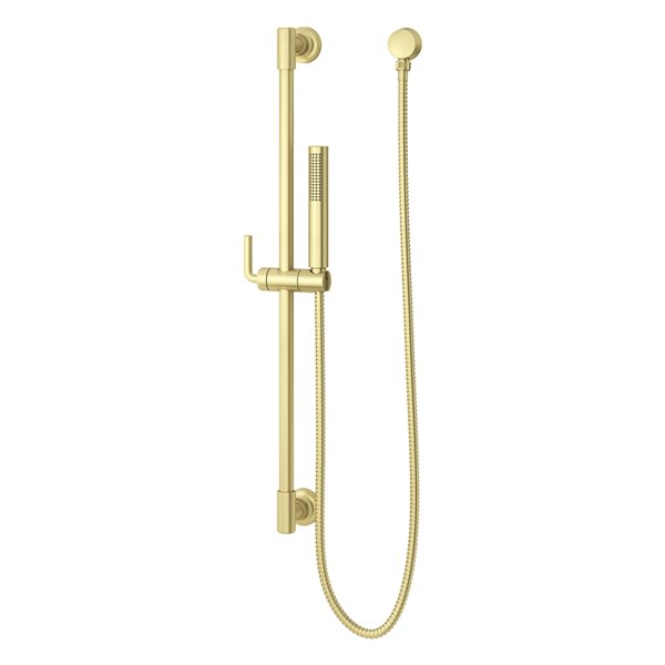 Pfister Tenet Hand Held Shower with Slide Bar - Brushed Gold LG163TNTBG ...