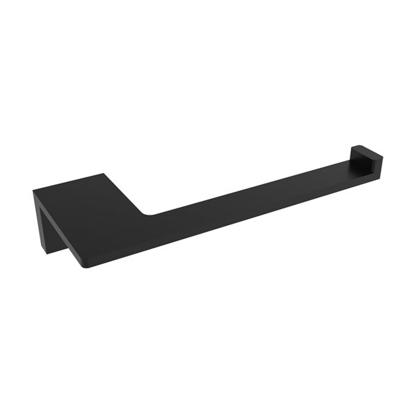 Volkano Ash Left-Hand Toilet Paper Holder - Matte Black V61015 | RONA