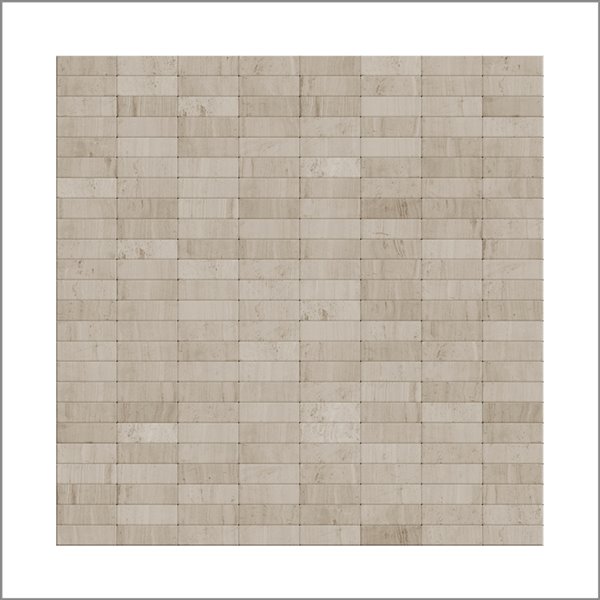 Sample SpeedTiles 3X Faster Grey 4-in x 4-in Natural stone Linear Wall ...