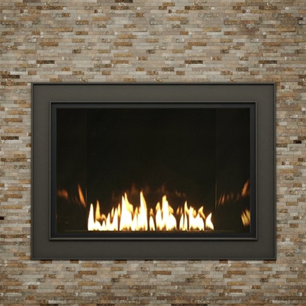 Tuile SpeedTiles 3X Faster pierre naturelle multifinition texturée brun ...