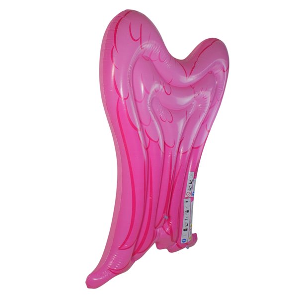Pool Central Inflatable Pink Angel Wings Shaped Swimming Pool Mattress ...