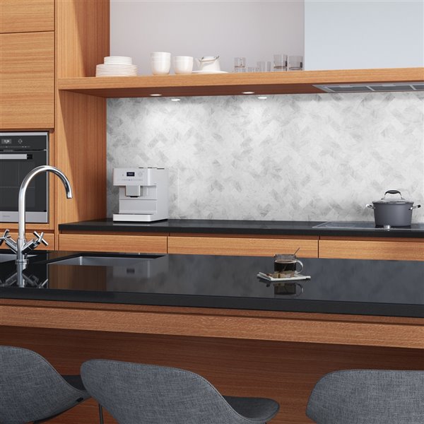 SPEEDTILES Tuile autocollante murale Sea Salt 3x Faster de 12 po en ...