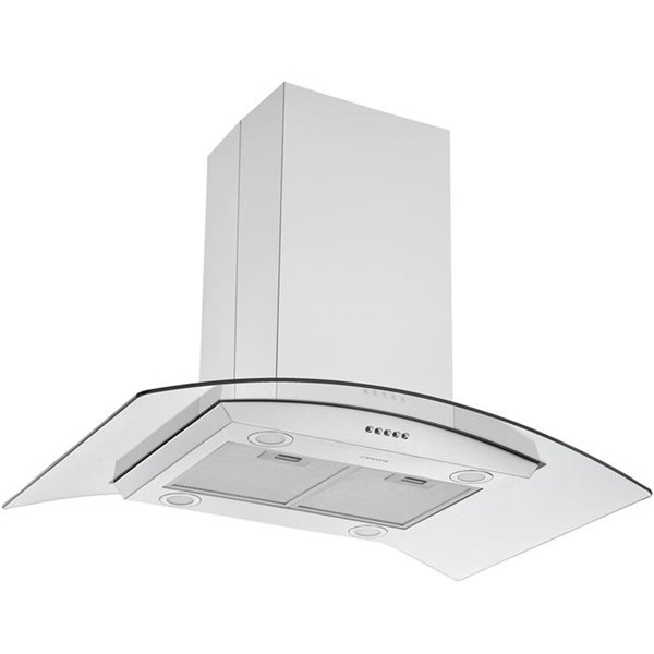 Ancona 36-in Convertible Stainless Steel Island Range Hood AN-1424 | RONA