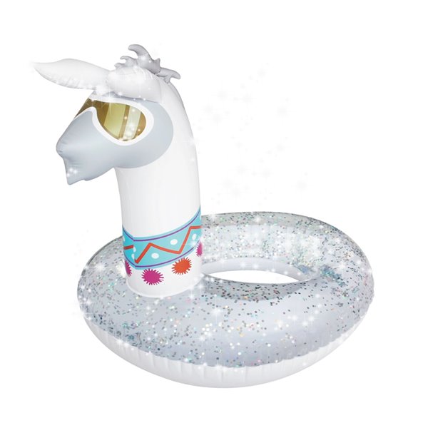 Splash Buddies 1-seat Llama Inflatable Ride-on BH78455 | RONA