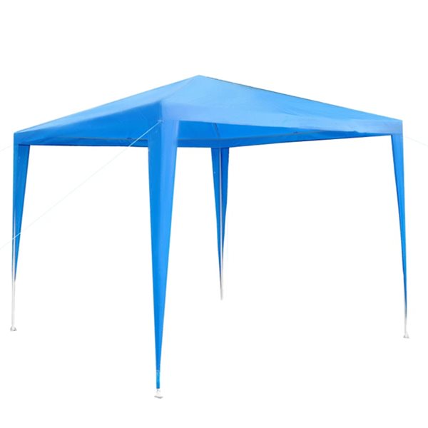 Outsunny 8.8-ft Square Blue Canopy 01-0192 | RONA