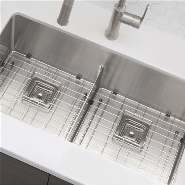 Stylish 3.5-in Square Stainless Steel Rust Resistant Strainer with ...