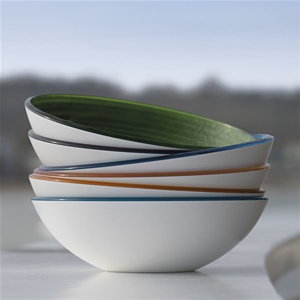 Guzzini Twist Small Green Bowl 181614153 | RONA