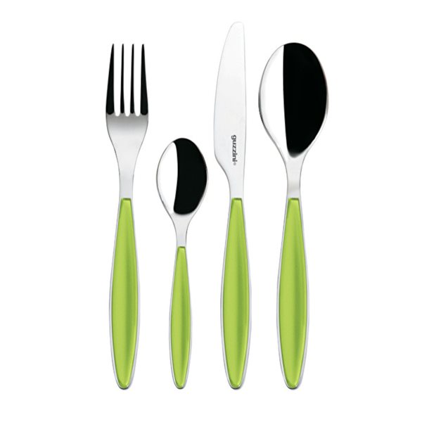 Guzzini Green 24-pieces Cutlery Sets 23000092 | RONA