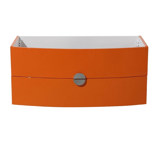 Fresca Energia 36-in Orange Bathroom Vanity Cabinet FCB5092OR | RONA