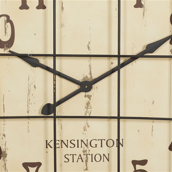 Grayson Lane Analog Round Wall Standard Clock - 50-in x 39-in 360412 | RONA