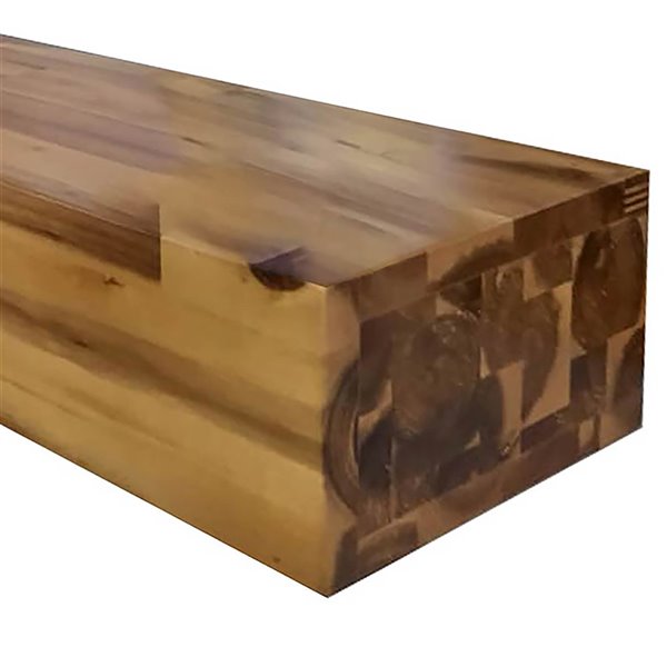 ÉLÉMENTS Tablette de cheminée contemporaine en bois naturel par ...