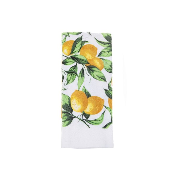 iH casadécor Lemon Branches Hand Towel - Set of 4 | RONA