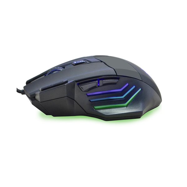 Dart Frog Wired RGB Laser Gaming Mouse - Black CE53473 | RONA