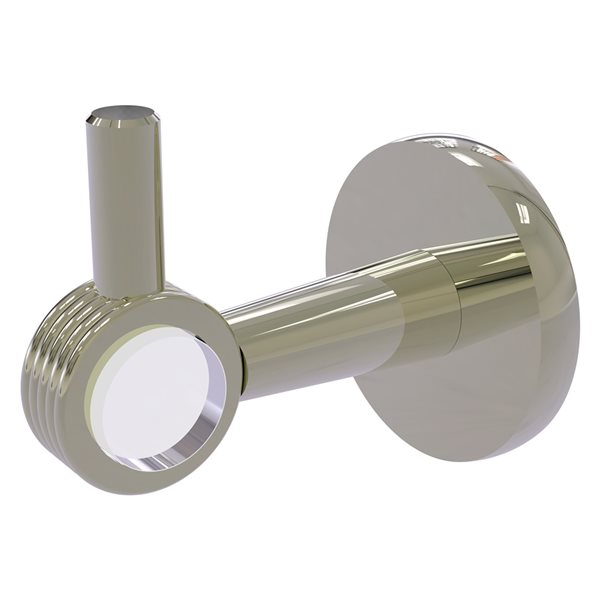 Allied Brass Clearview Polished Nickel Towel Hook CV-20G-PNI | RONA