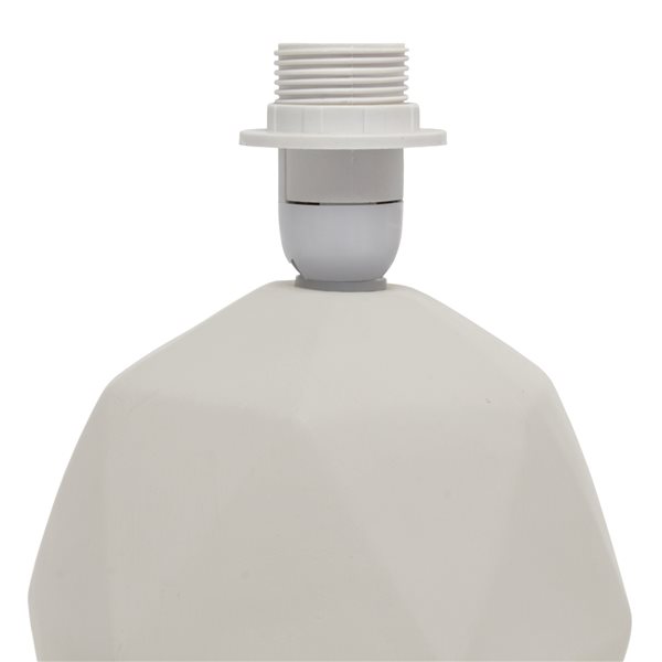Simple Designs 10.6-in Incandescent On/Off Switch Standard Table Lamp ...