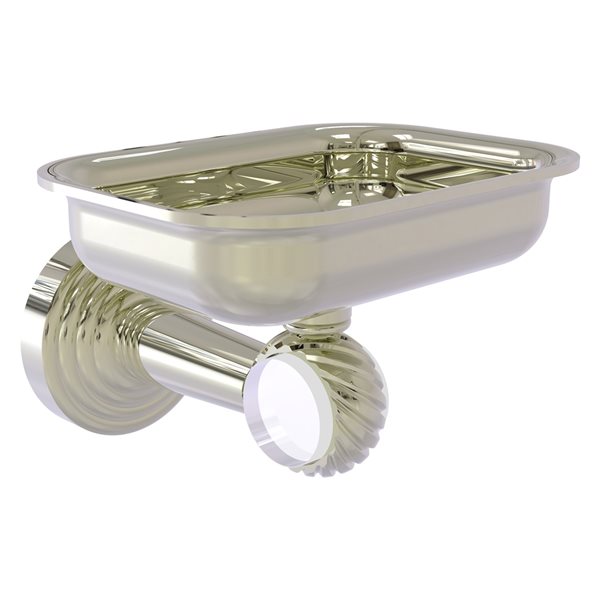 Allied Brass Pacific Beach Wall Mounted Polished Nickel Brass Soap Dish ...
