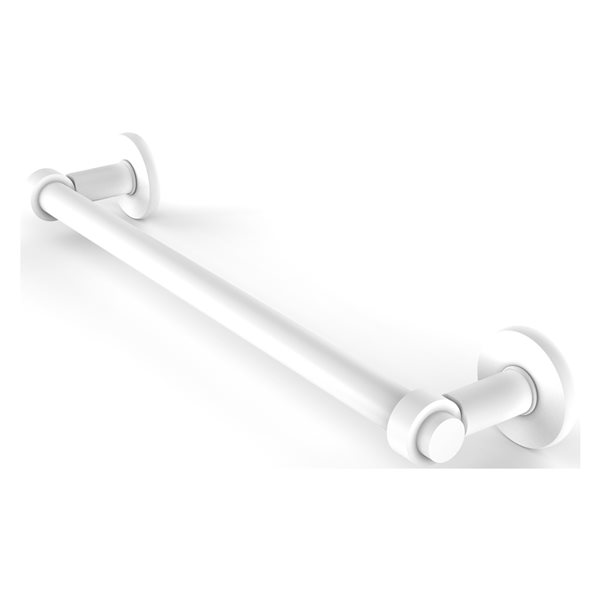 Allied Brass Continental 24-in Matte White Wall Mount Single Towel Bar ...