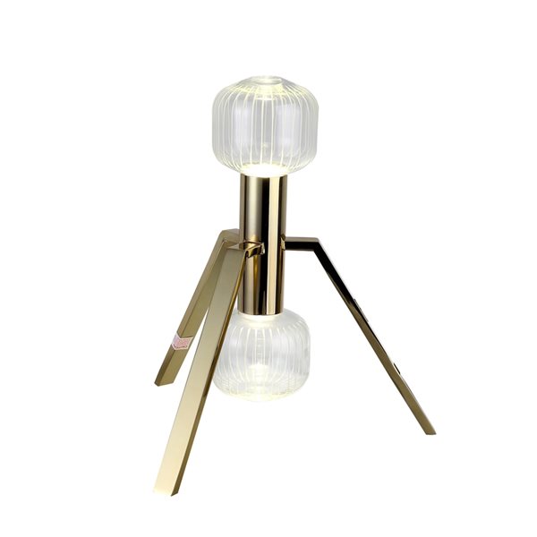 Design Living 13.58-in Integrated LED On/off Switch Standard Table Lamp ...